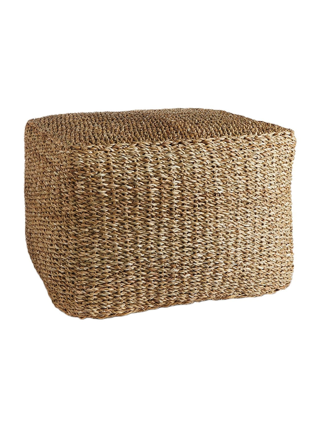 Seagrass storage ottoman store