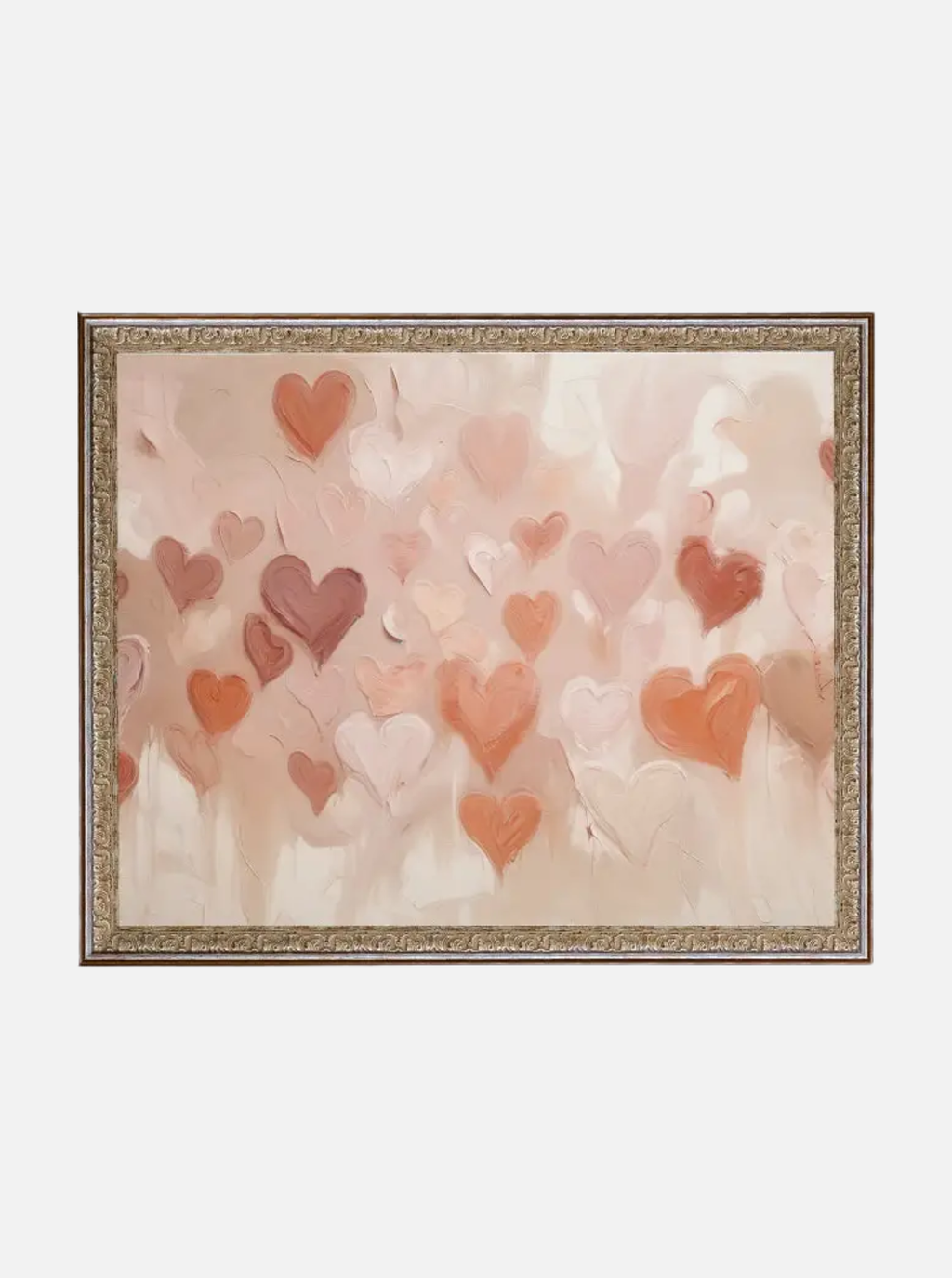 Antique Hearts Framed Art Print | Valentine’s Day Wall Decor – House of ...
