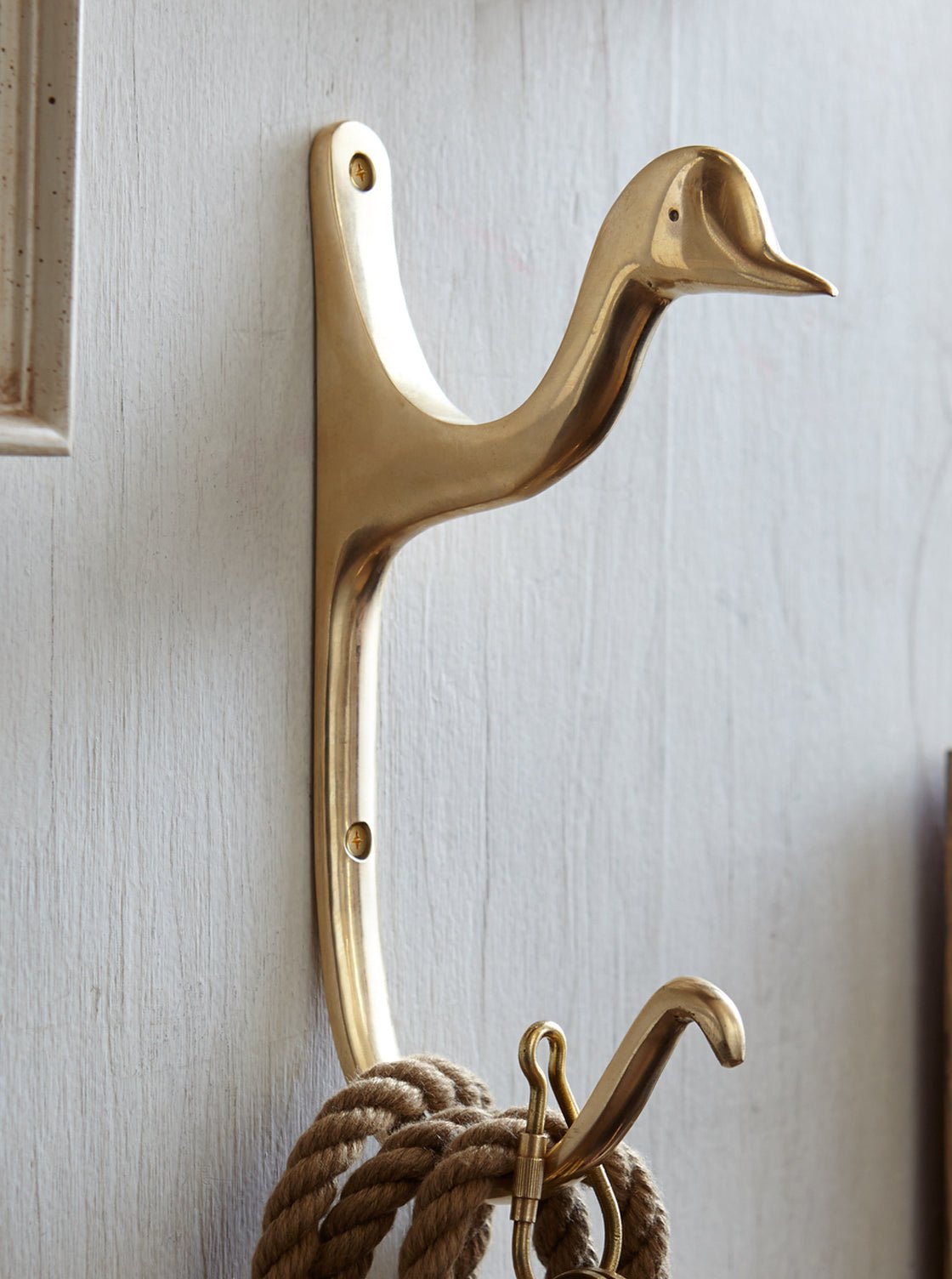 Brass Goose Hook – House of Jade Home