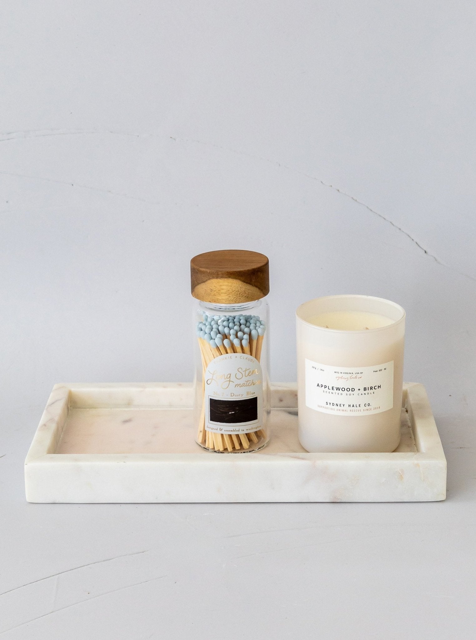 Dusty Blue Long Stem Matches – House of Jade Home