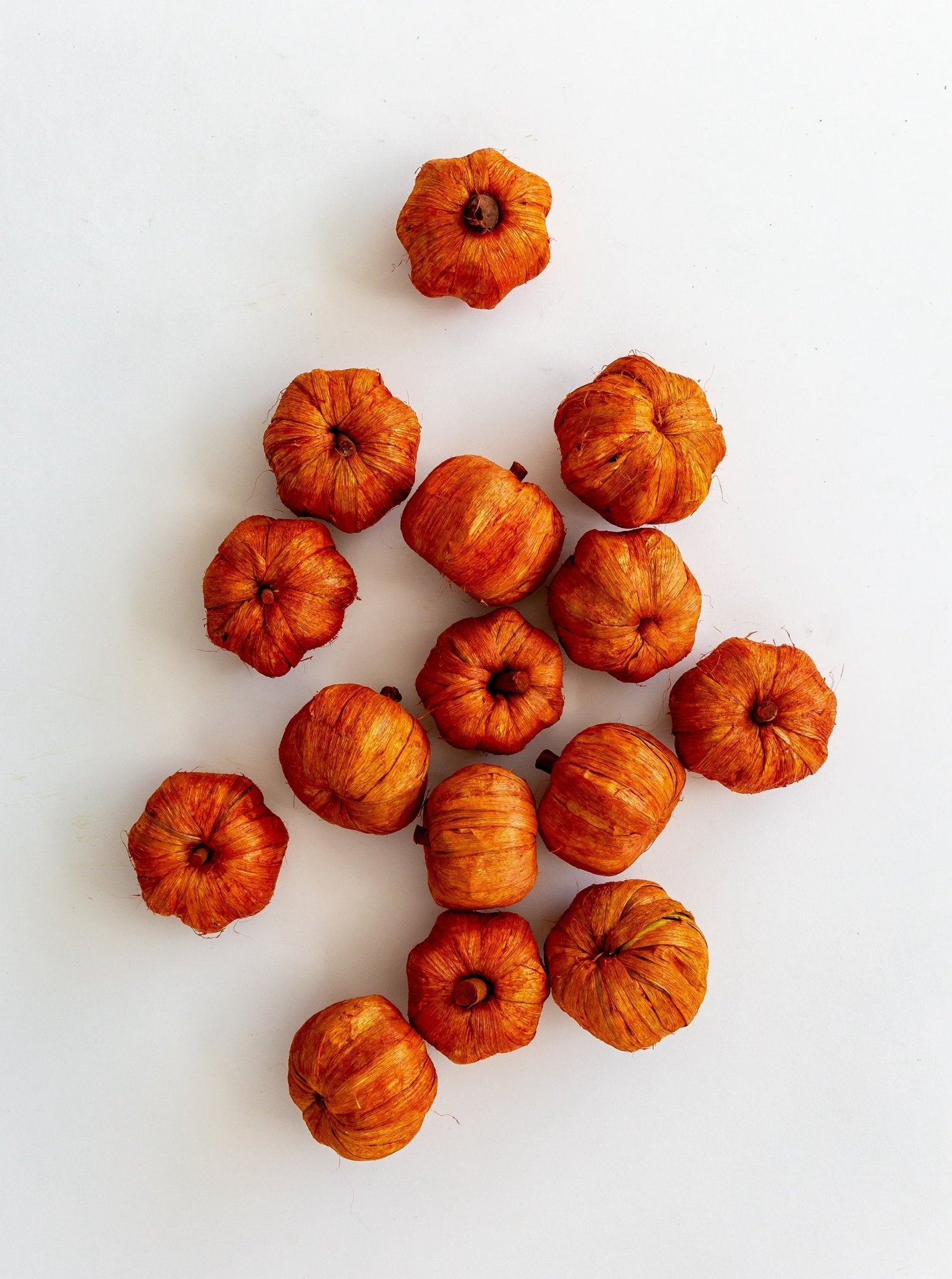 Mini Pumpkin Set – 15 Faux Pumpkins | Fall Decor for Bowls & Vases ...